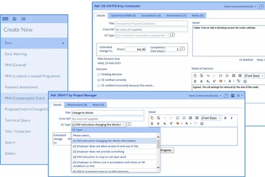 Periods for response in NEC contracts - CECA Bulletin 34