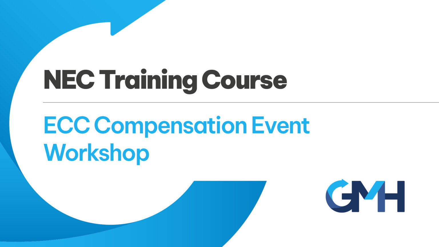 ECC Compensation Event Training Workshop